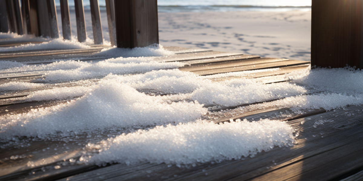Salt-Damaged Cedar Decks - Rogall - Cambria's Climate