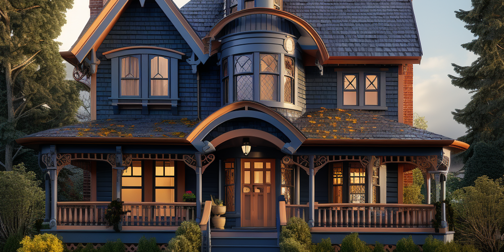 Elegant Fusions: Dark Grey Houses with Cedar Accents - Rogall