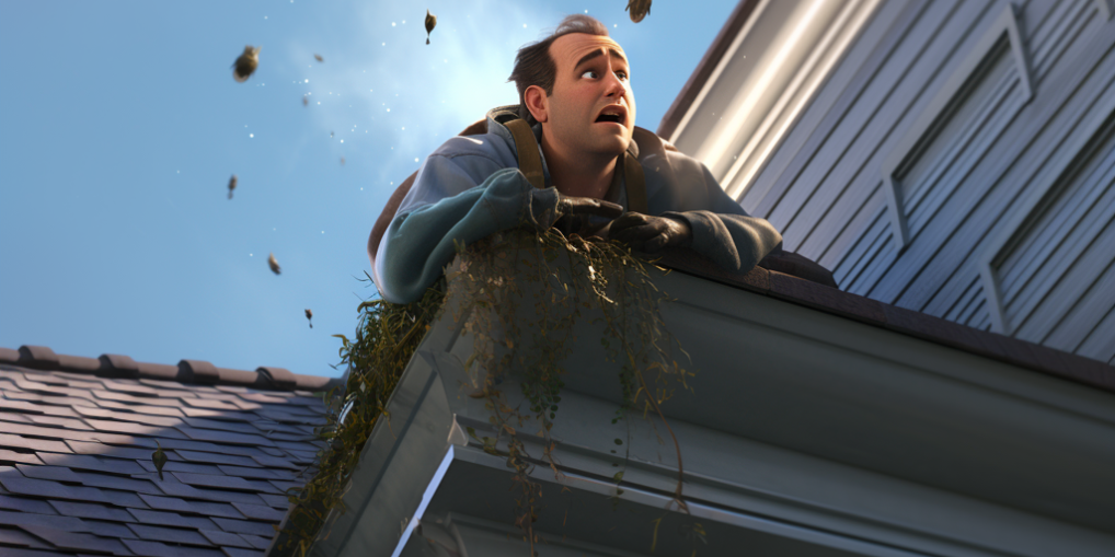 How to Clean a Gutter Without a Ladder - Rogall