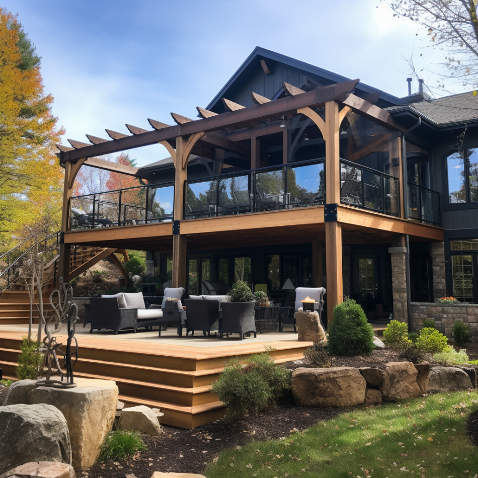 Post and Beam Deck Framing: A Sturdy & Grounded Approach - Rogall