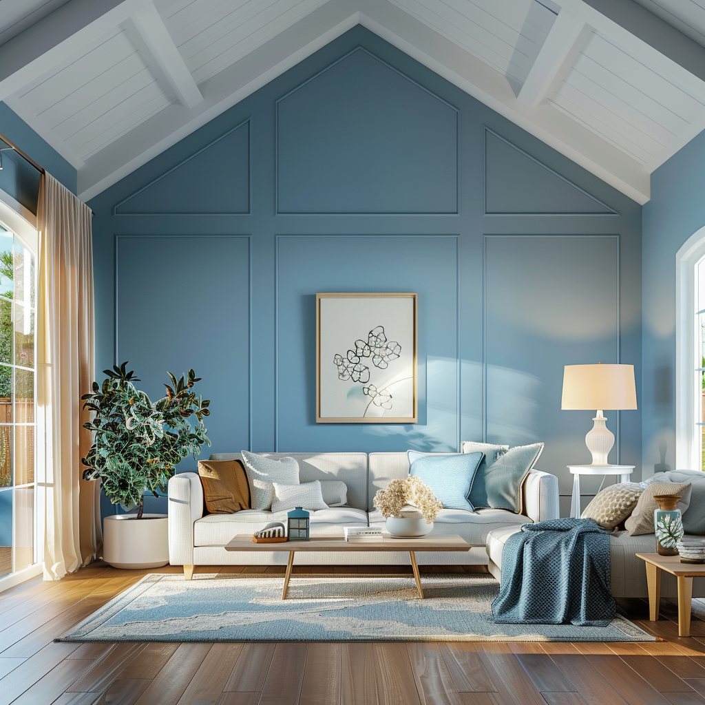 Blue Wall Paint in Paso Robles - Rogall